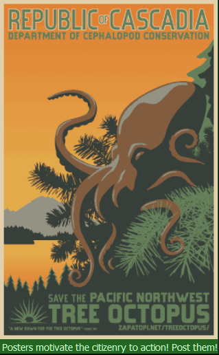 Save the Pacific Northwest Tree Octopus | Zapatopi | SANTA MONICA BAY ...